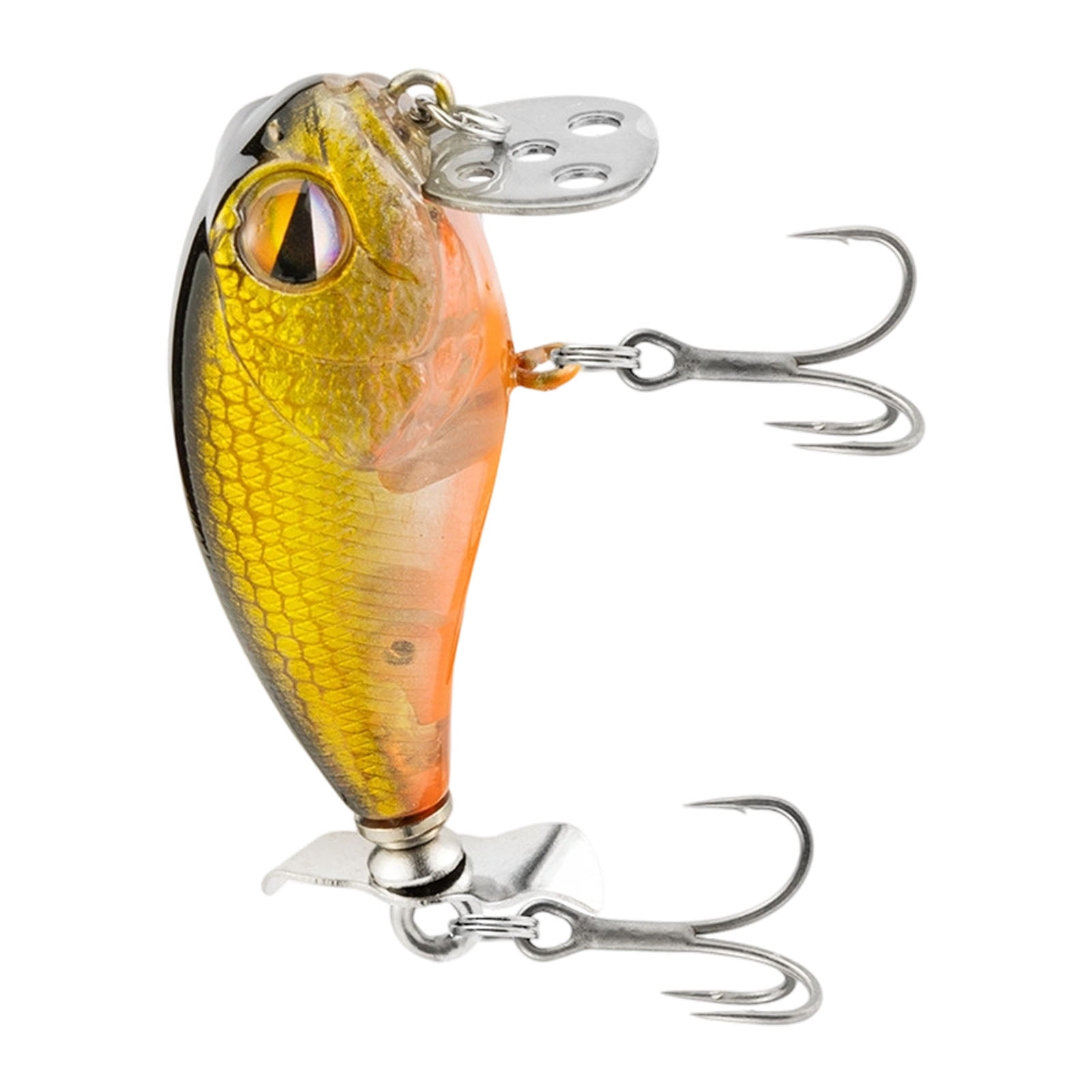 Propellers Fishing Lures With Metal Bubble Baffles and Floating for ...