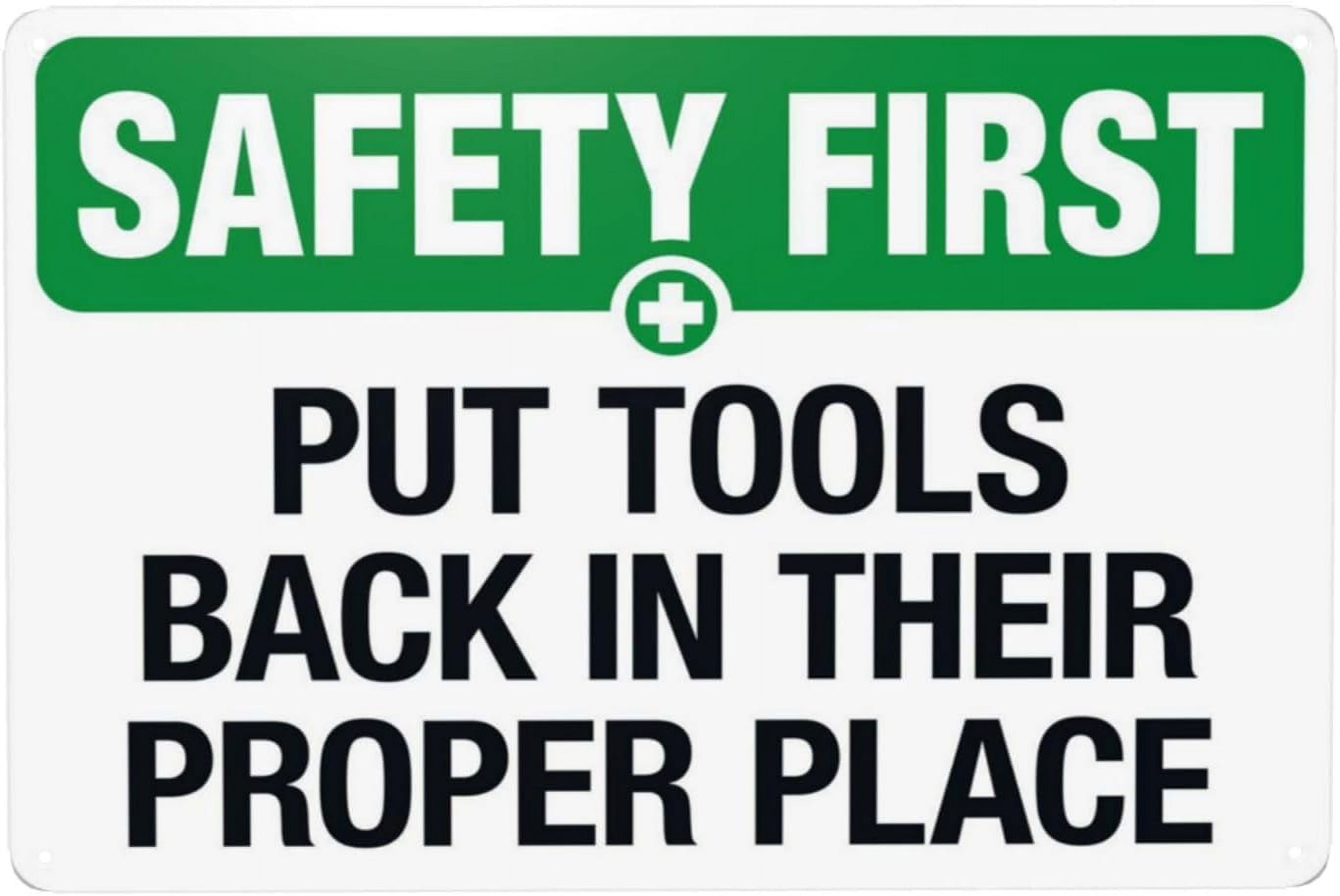 Proper Attire Required Metal Warning Sign, Business Security Tin Signs ...