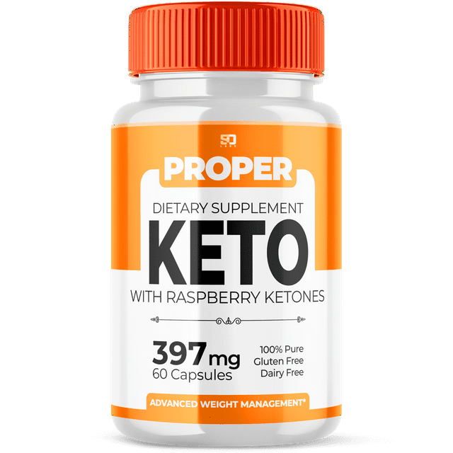 Proper Keto Capsules Advanced Formula Ketosis Support Supplement With
