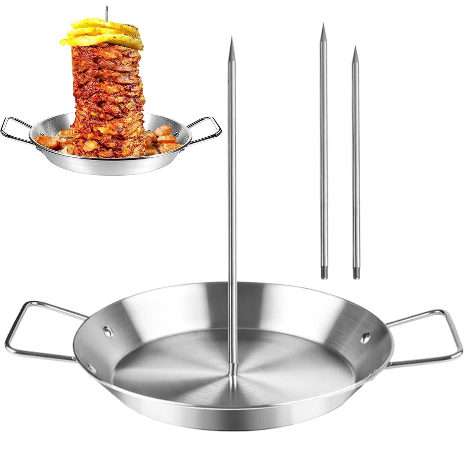 Properties Stainless Steel Vertical Grill Pan (7.87 Inches) Black D ...