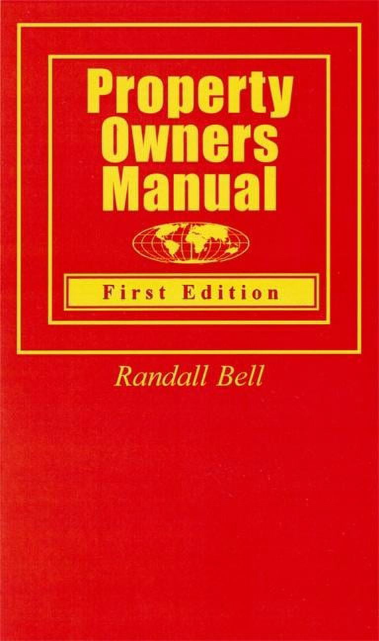 Property Owners Manual (Paperback) - Walmart.com