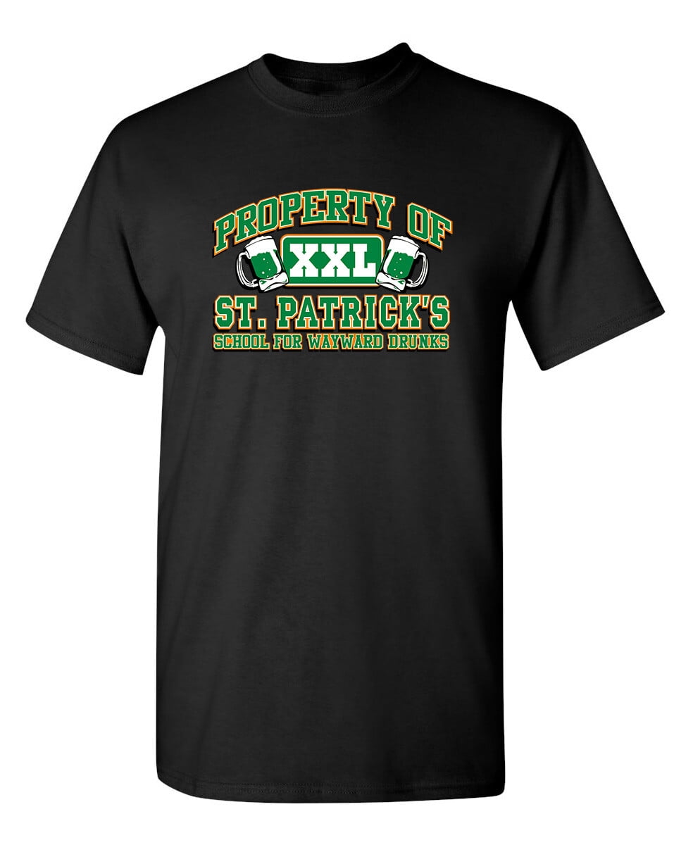 Property Of School Spirit Bold Statement Graphic T Shirt