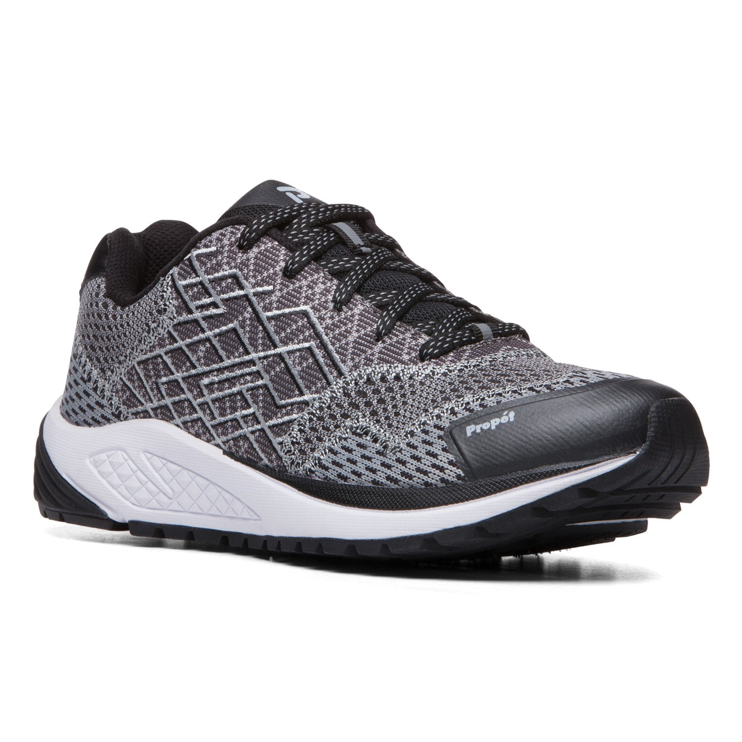 Propet Propet One Women's Active Shoe - Black/Silver - Walmart.com