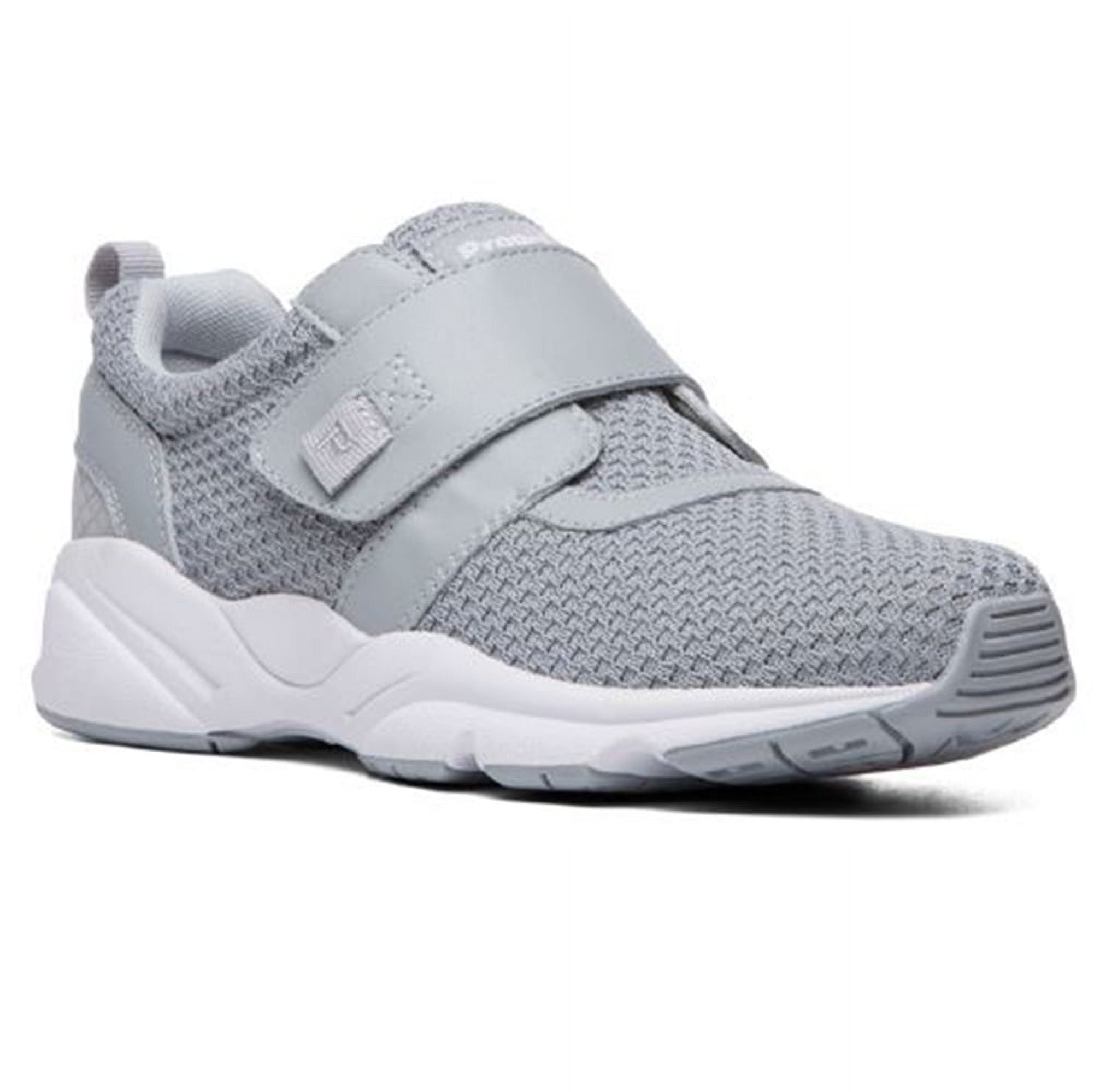 Propet Women's Stability X Strap Sneake rs 4E(XX) Light Grey Women's ...
