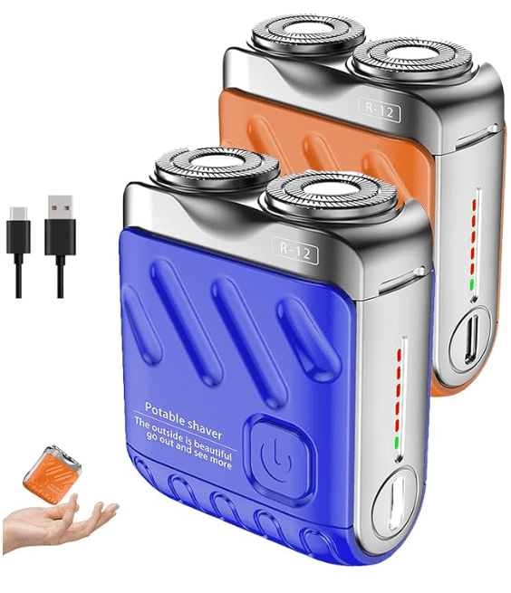 Prophetp-U Shaver, Portable Rotary Dual Ring Electric Shaver, Prophetp ...