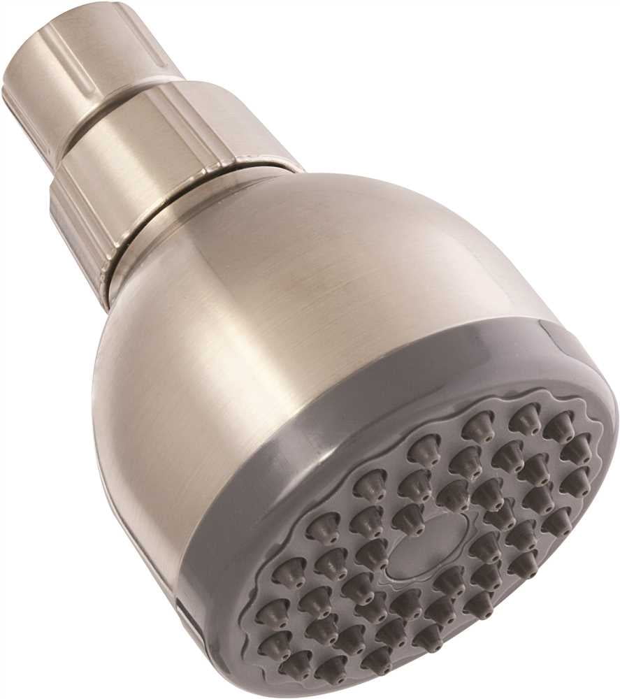 Proplus 901-X004 1-Spray 2.8 in. Single Wall Mount Low Flow Fixed ...