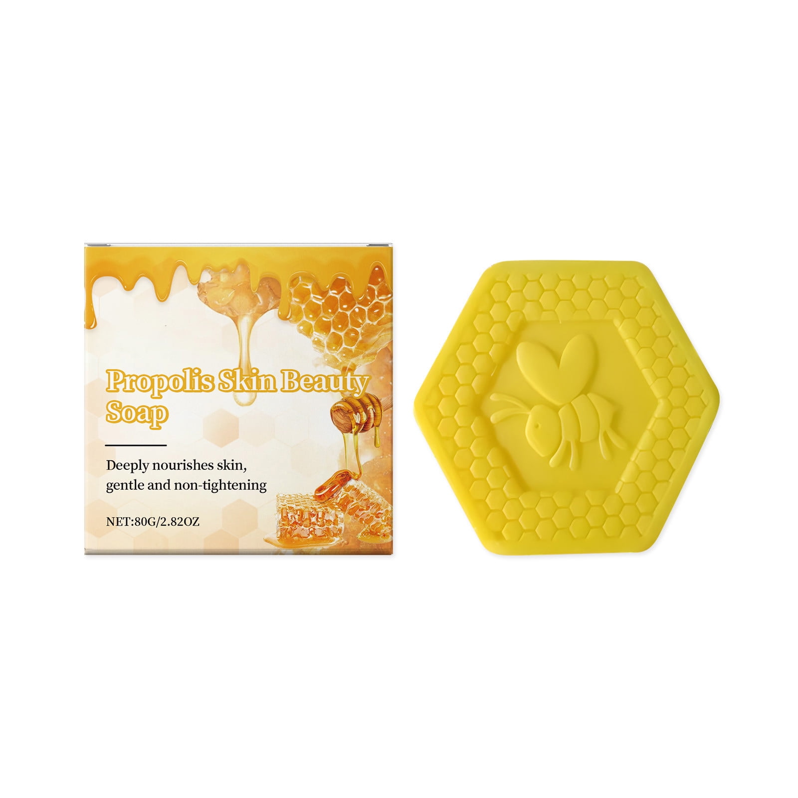 Propolis Beauty Bath Soap, Glycerin & Propolis Facial & Body Cleansing ...
