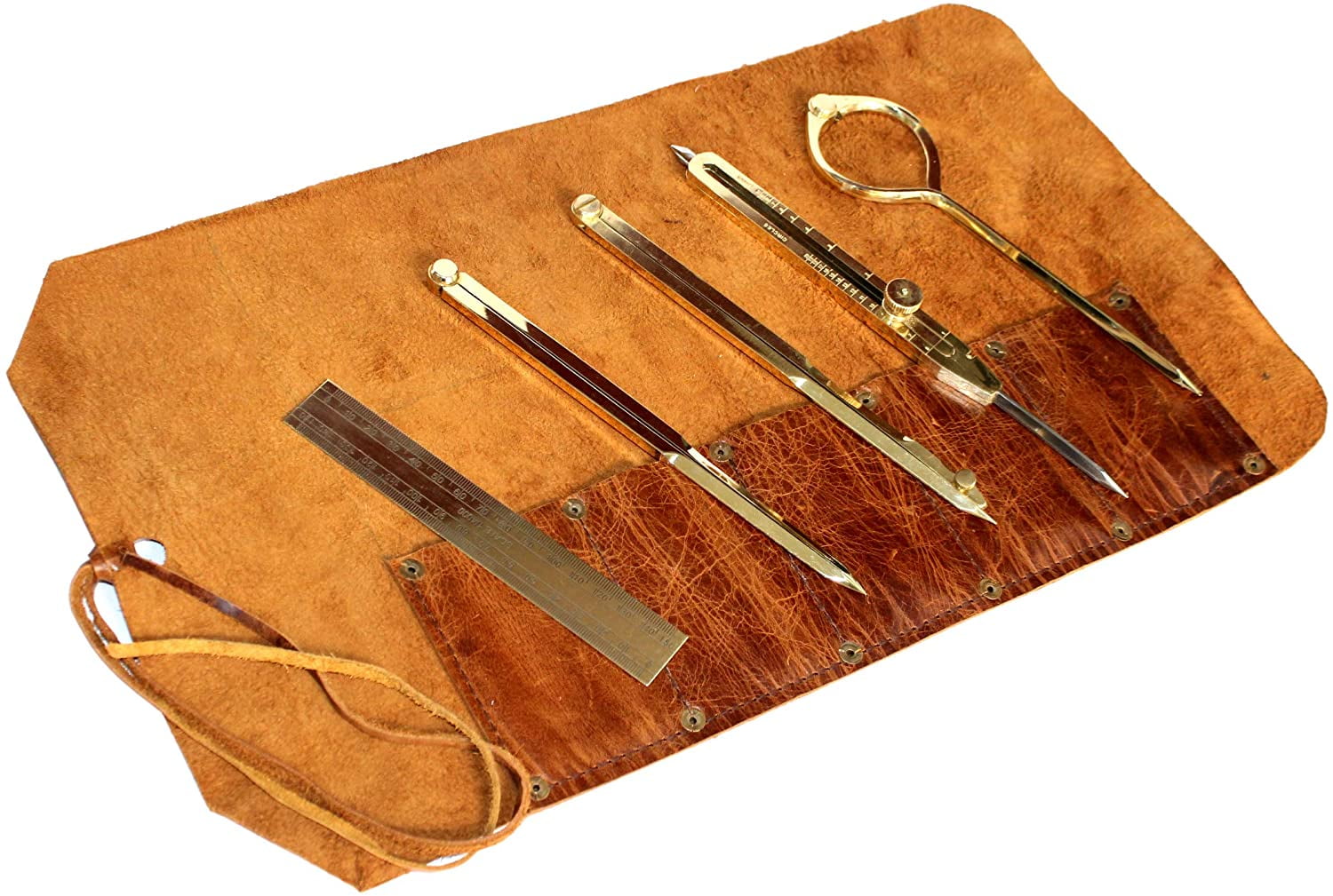 Proportional Divider Set of 5, Full Brass dividers with Executive ...