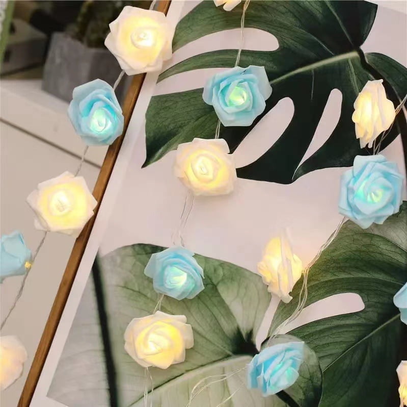 Proposal Marry Me Rose String Lights - 10 ft 20 LED Battery Operated ...