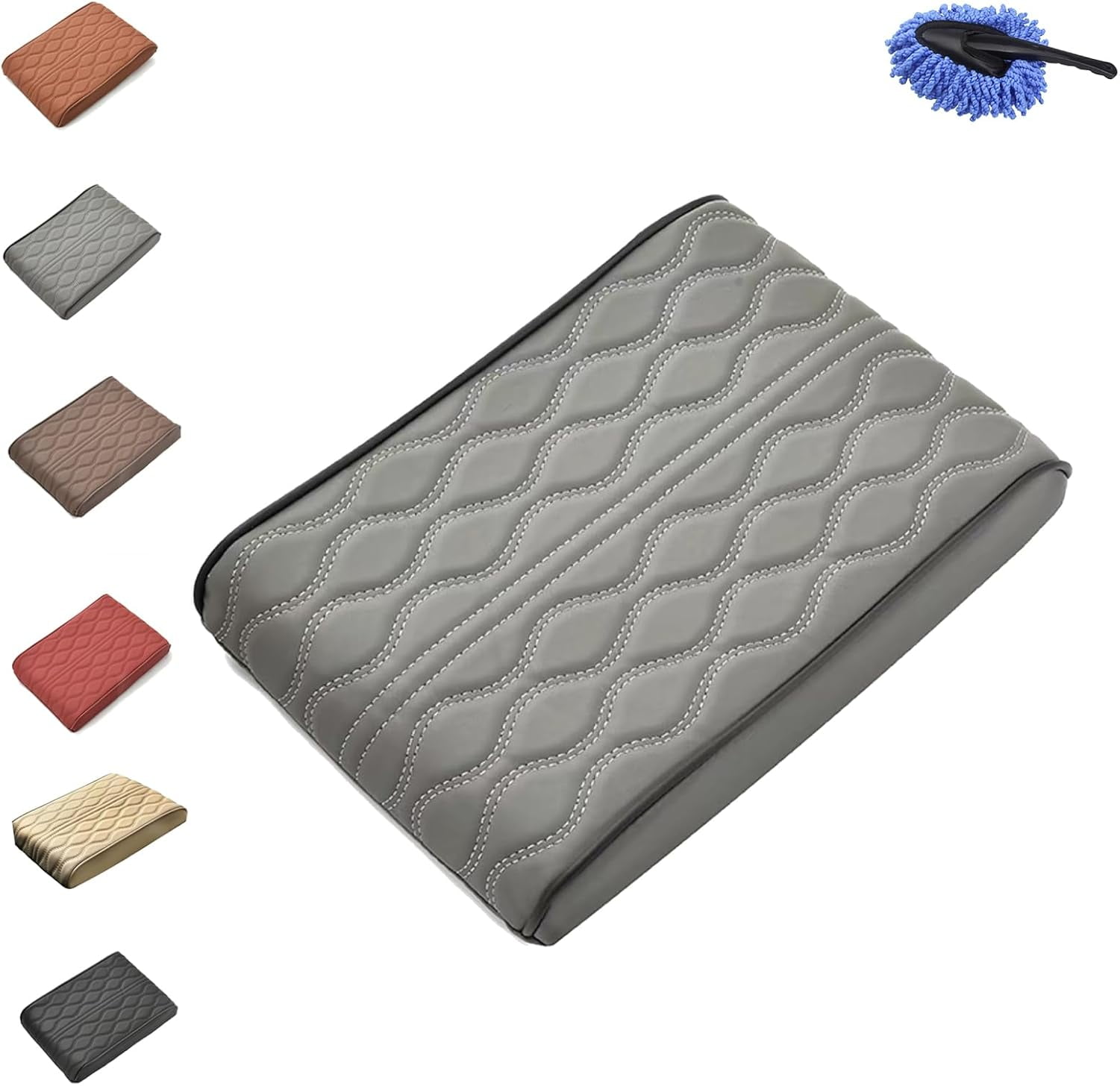 Proposition/Propostion Memory Cotton Car Armrest Box Pad, Auto Leather ...