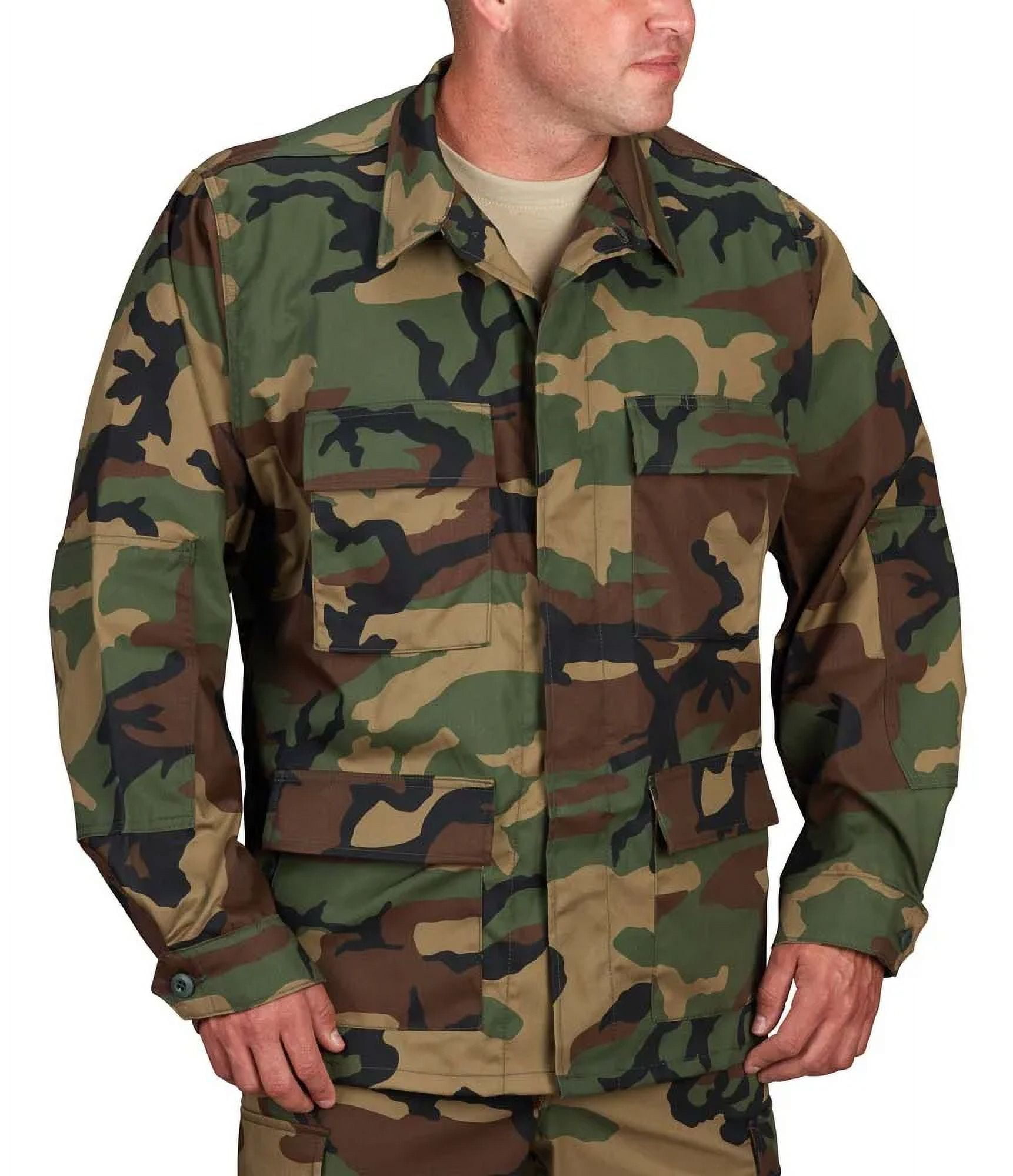 Propper Men's BDU Coat - 60/40 Twill - Walmart.com