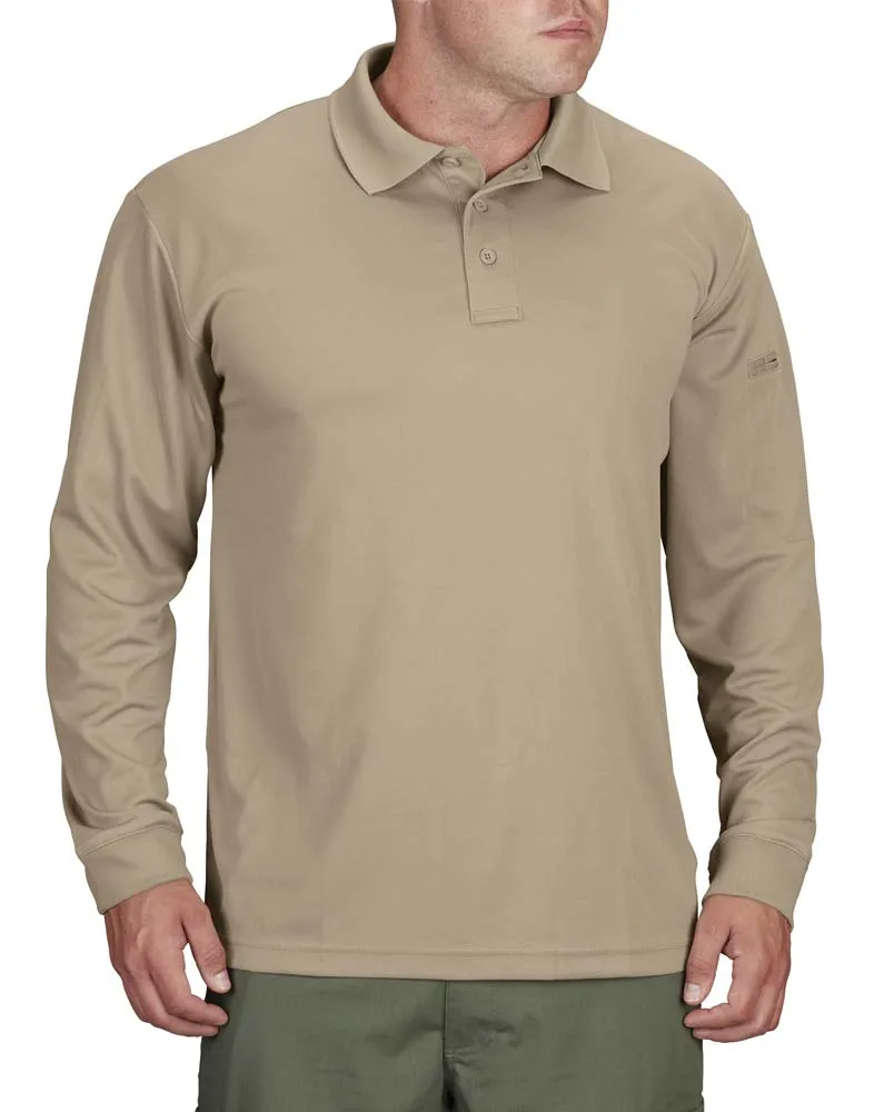 Propper Men's Performance Long Sleeve Polo - Walmart.com
