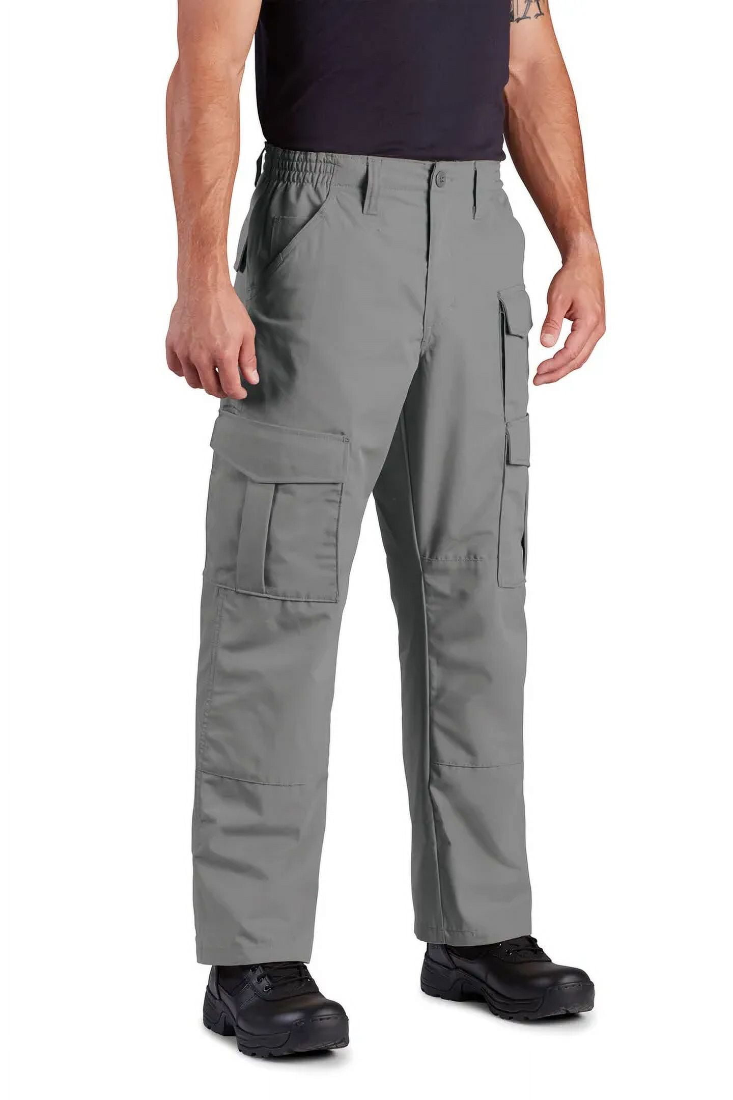 Propper Men's Stretch Waist Cargo Work Pant-Gray - Walmart.com