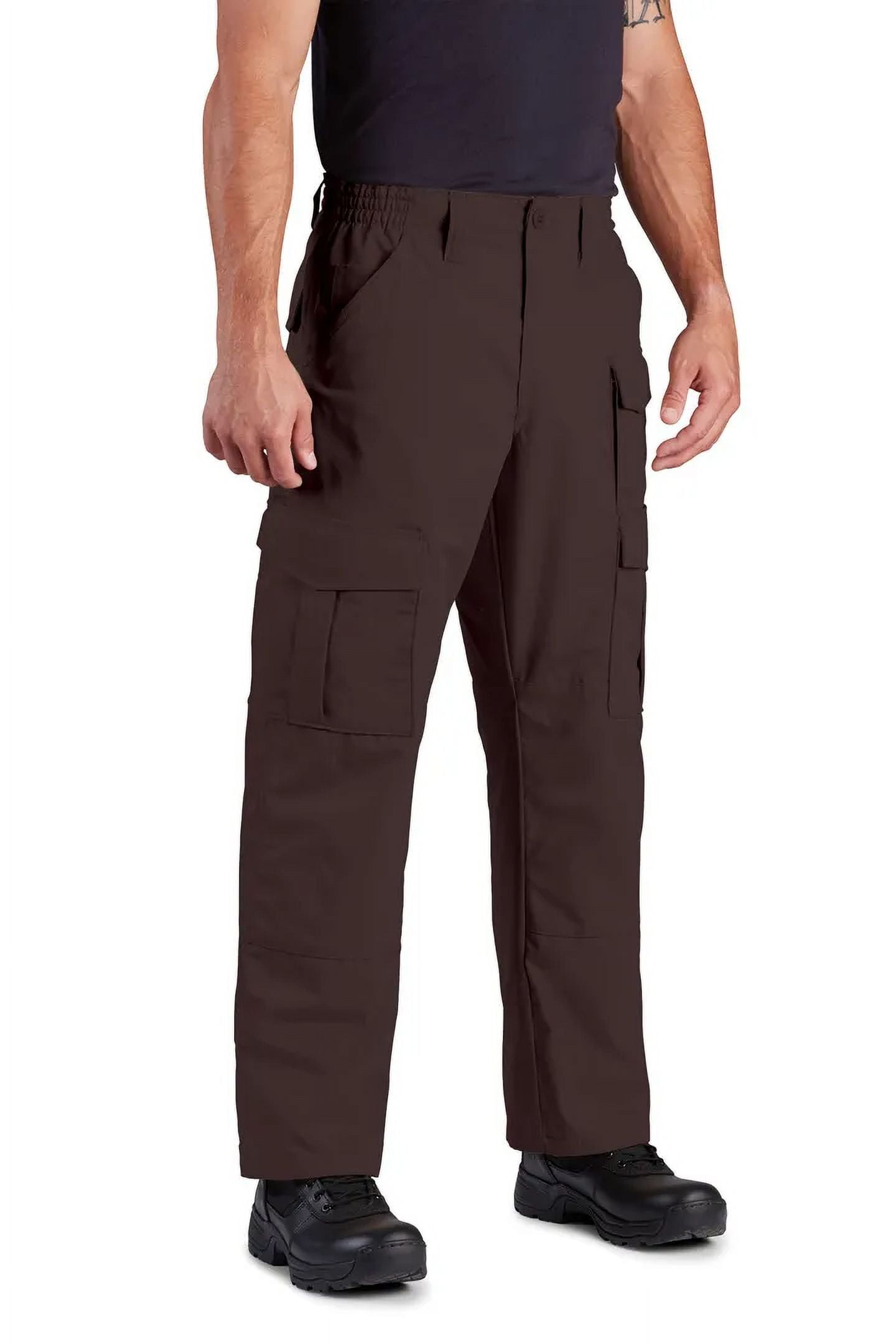 Propper Men's Stretch Waist Cargo Work Pant-Sheriffs Brown - Walmart.com