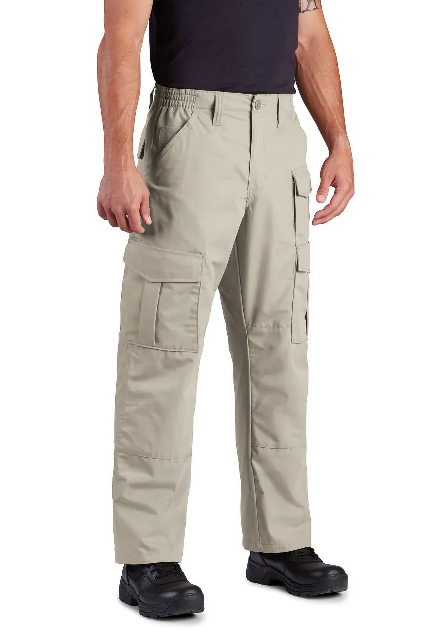 Propper Men's Stretch Waist Cargo Work Pant-Stone - Walmart.com