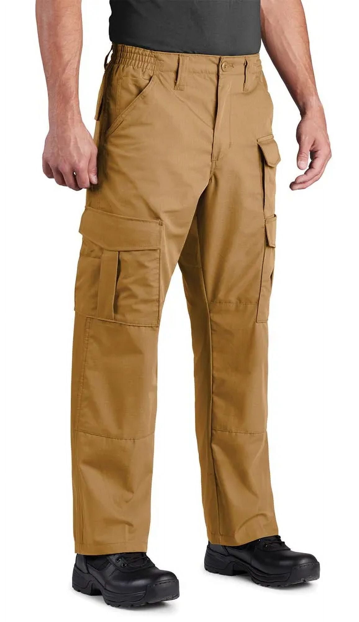 Propper Men's Stretch Waist Cargo Work Pant-Coyote - Walmart.com