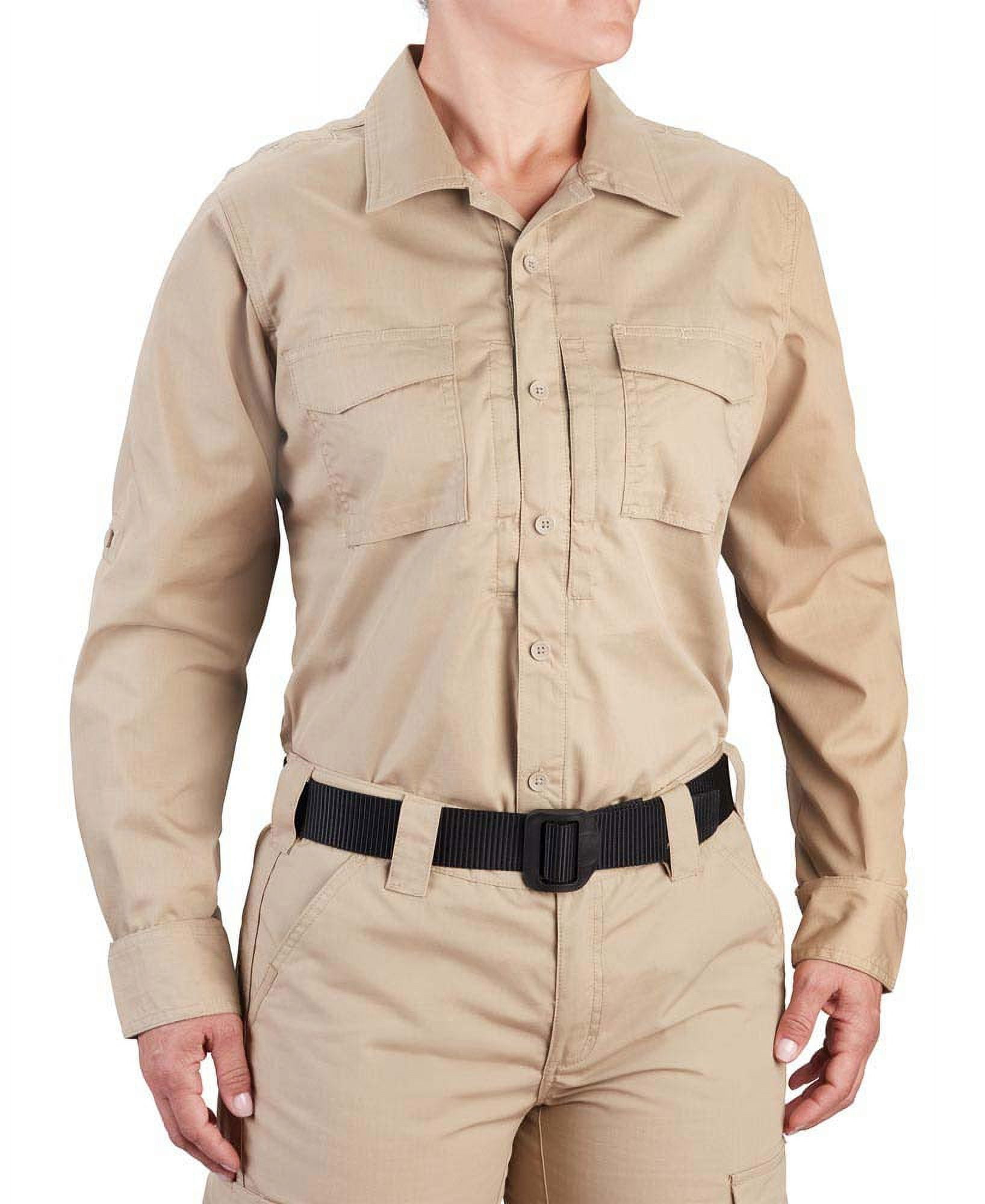 Propper RevTac Shirt -Women's Long Sleeve Khaki Xxl2 - Walmart.com