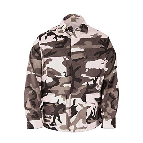 Propper Men's BDU Coat, Urban Camo, X-Small Regular - Walmart.com