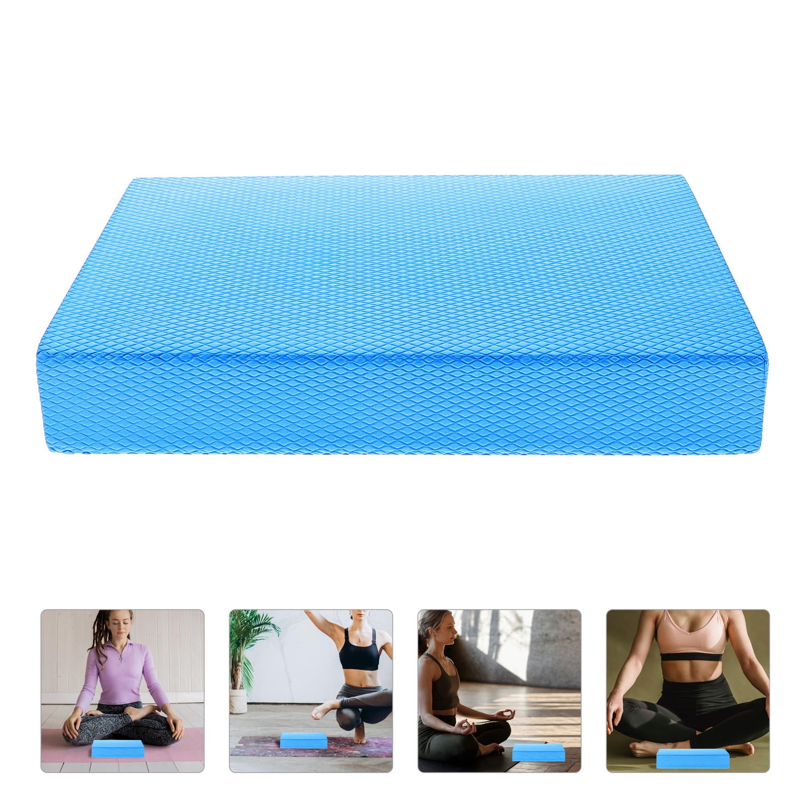 Raindrops Durable Sky Blue Yoga with Non Slip Surface for Workout Use - Walmart.com