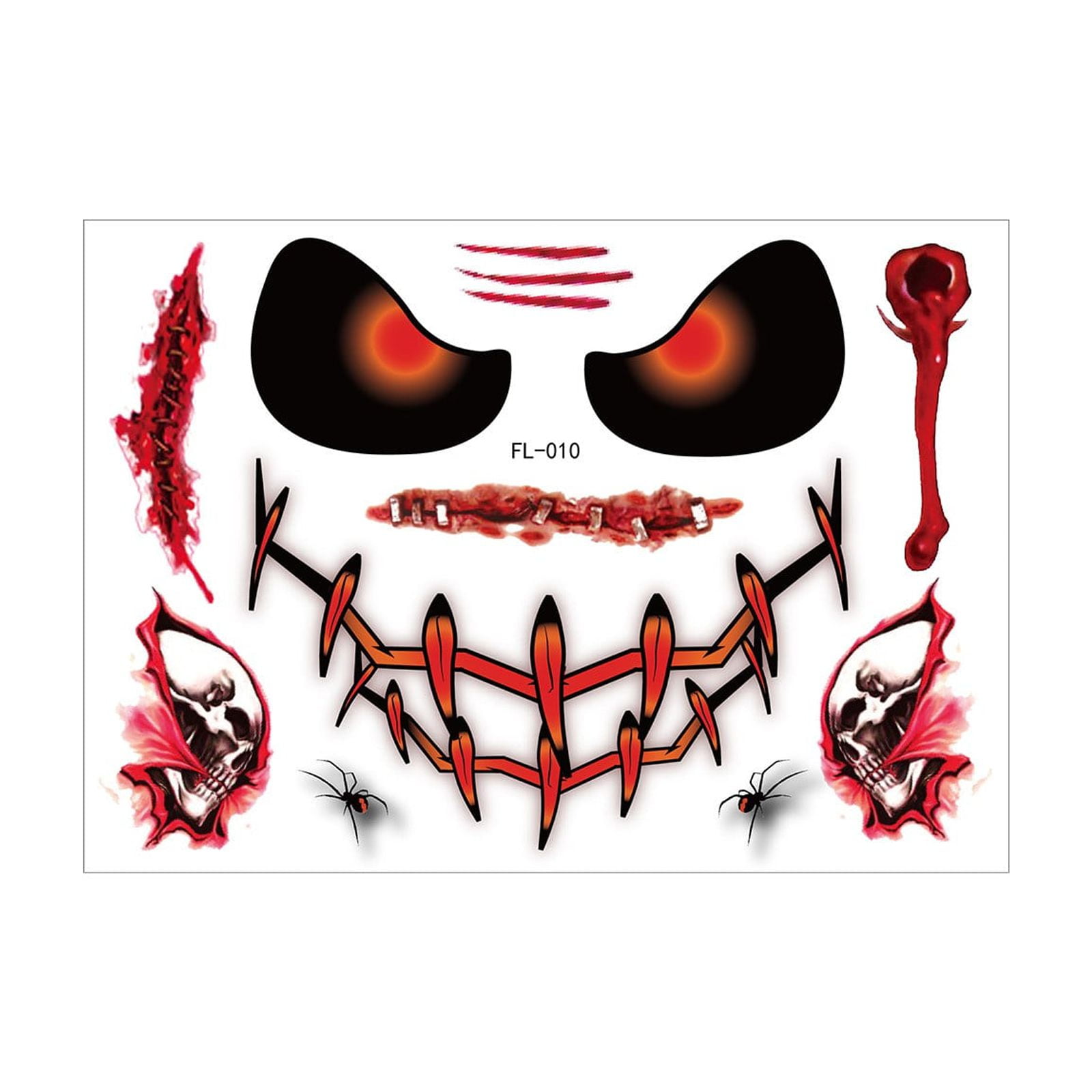 Props Scar Paste Scar Paste Masquerade Party Movie Props Scar Paste ...