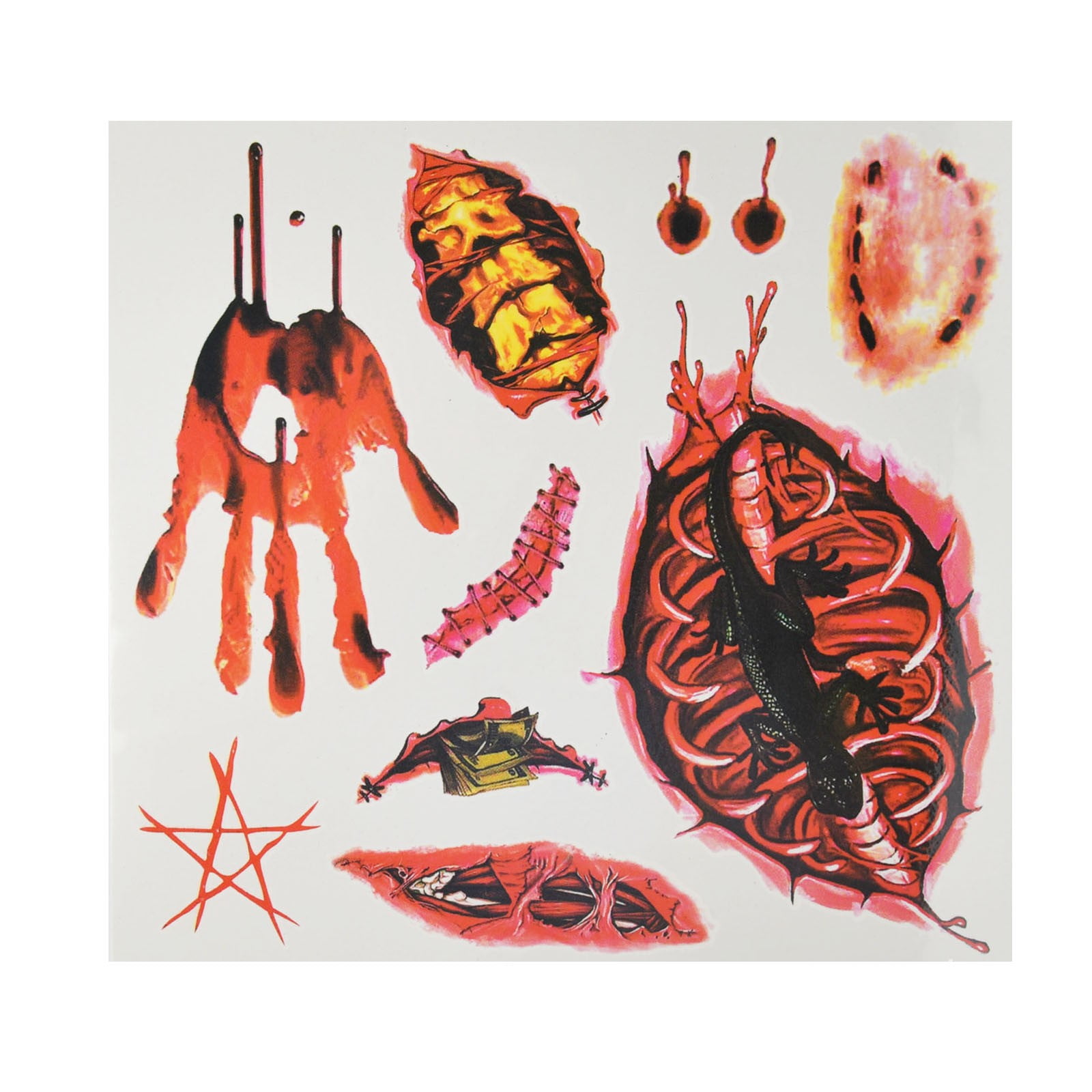 Props Scar Paste Scar Paste Masquerade Party Movie Props Scar Paste Mi ...