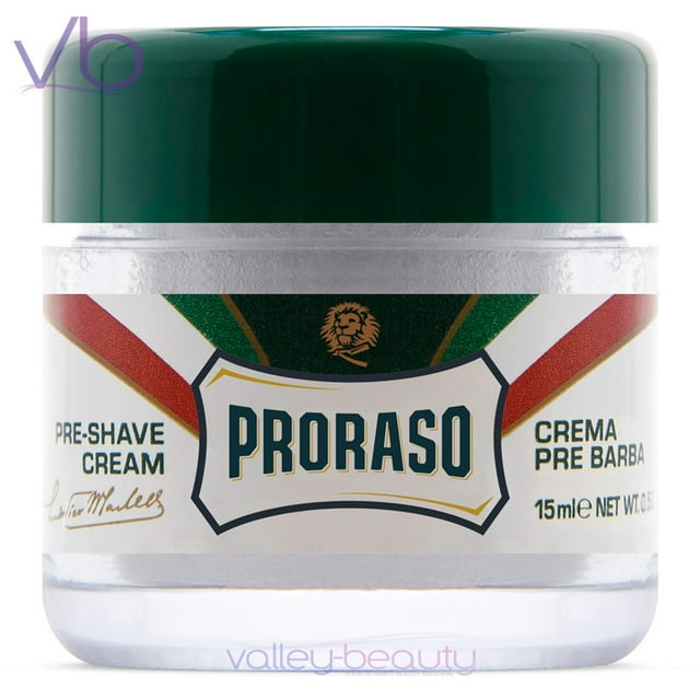Proraso Green Pre Shave Cream, 15ml | Eucalyptus & Menthol - Walmart.com