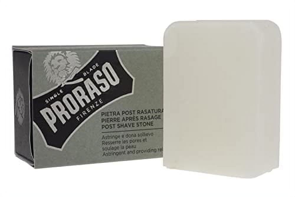 Proraso Post-Shave Stone, Natural Alum Block, 1 Count (Pack of 1 ...