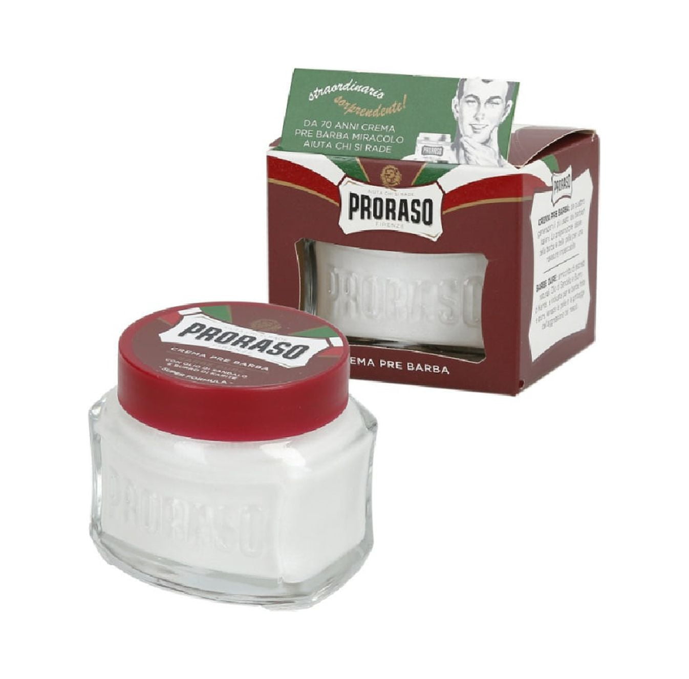 Proraso Pre-Shave Cream Nourishing for Coarse Beards - 3.6 oz - Walmart.com