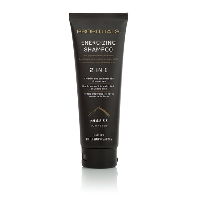 Prorituals 2 In 1 Energizing Shampoo for Men, Cleans and Conditions in ...
