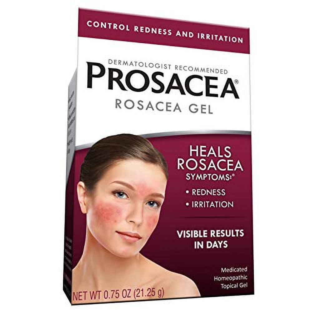 Prosacea - Heals Rosacea Symptoms of Redness, Pimples and Irritation ...