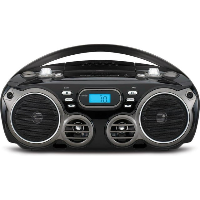 Proscan Bluetooth Stereo Boombox, Portable CD Radio Player, Battery ...