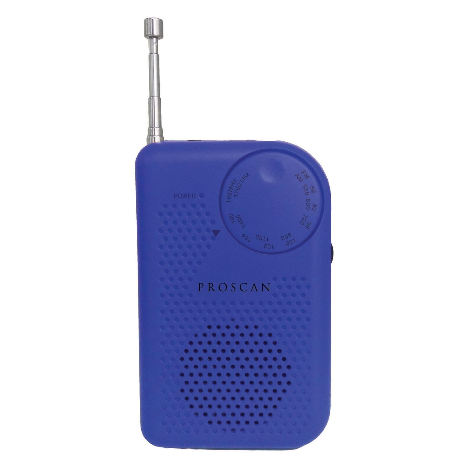 Proscan PRC100-Blue Portable AM/FM Radio (Blue) - Walmart.com