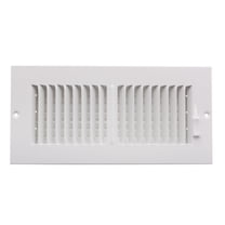 Proselect Ps2wwml14p100 4" X 14" Wall / Ceiling Register - White ...