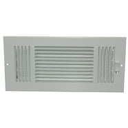 Proselect Ps2wwml14p100 4" X 14" Wall / Ceiling Register - White ...