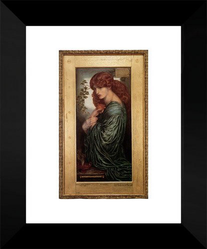 Proserpine 15x18 Framed Art Print by Rossetti, Dante Gabriel - Walmart.com