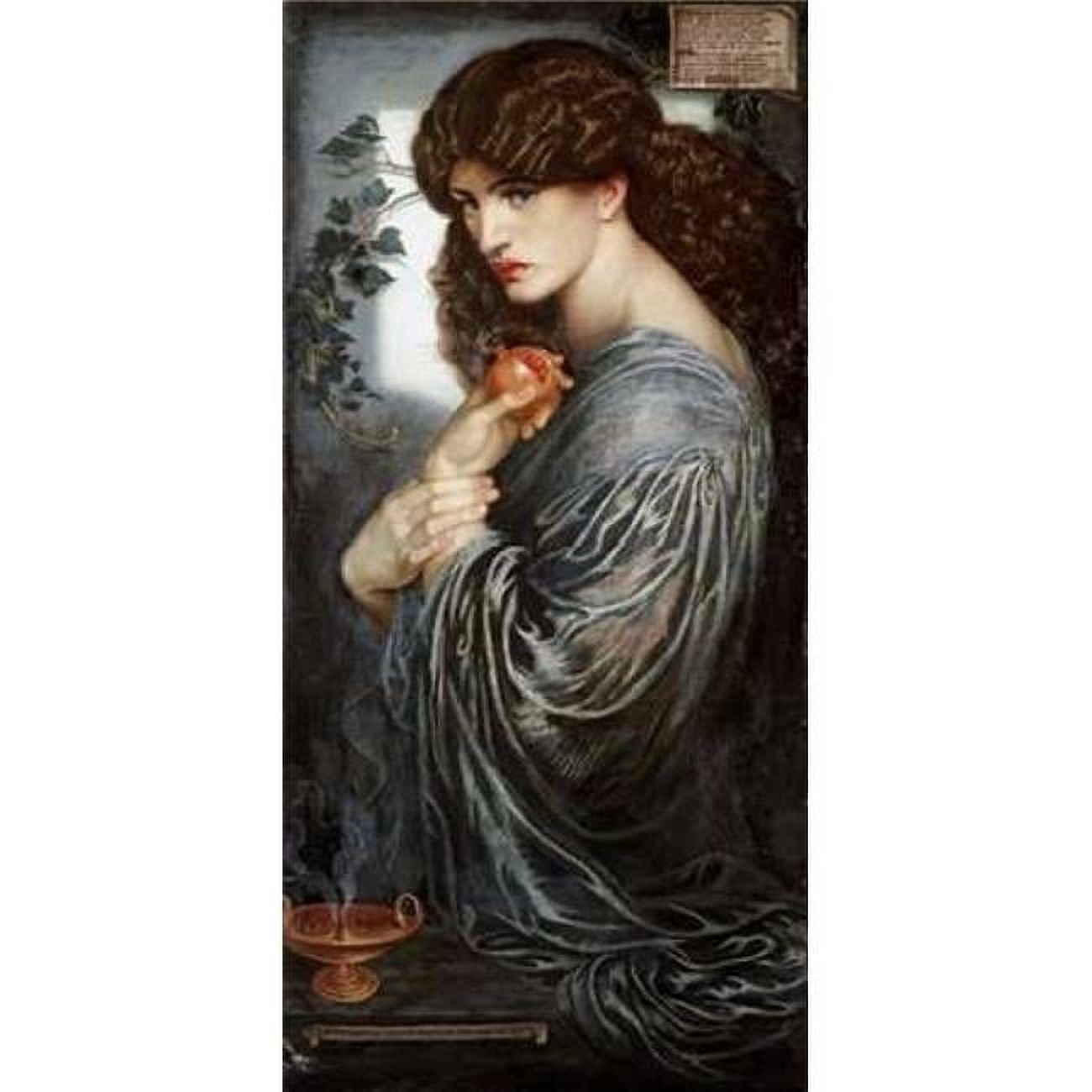 Proserpine Poster Print by Dante Gabriel Rossetti - Walmart.com
