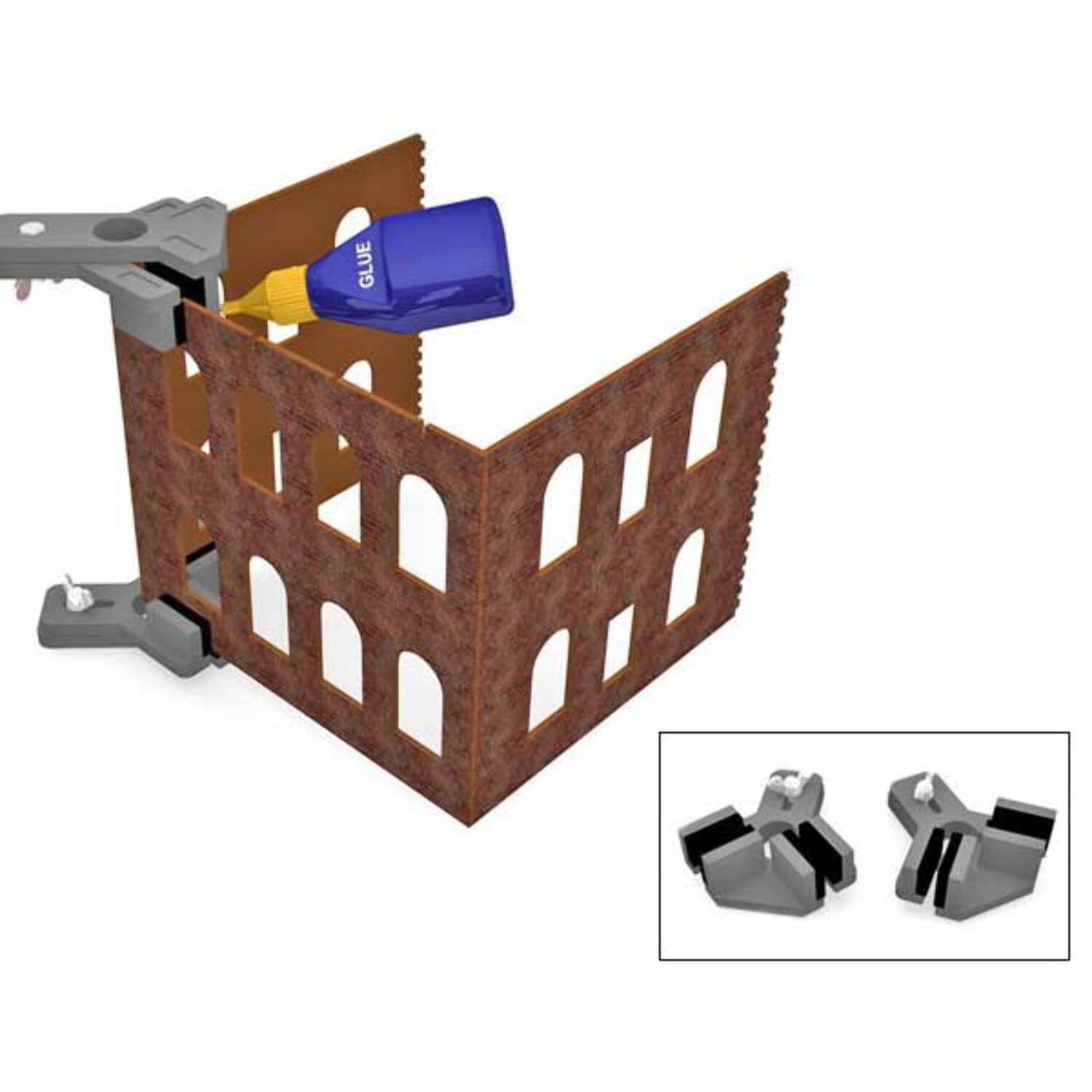 DISC Proses by Bachmann Right Angle Hold Glue Set - Walmart.com