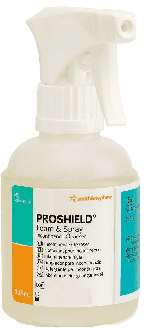 Proshield Incontinent Cleanser Spray Foam, Perineal Wash, 8 Ounce ...