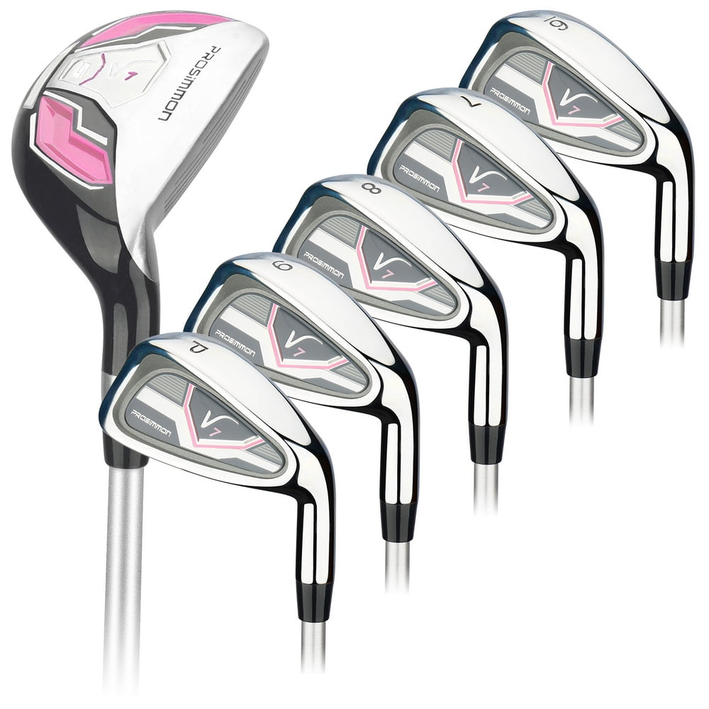 Prosimmon Golf V7 All Graphite Iron Set 6-PW, Ladies Right Hand ...