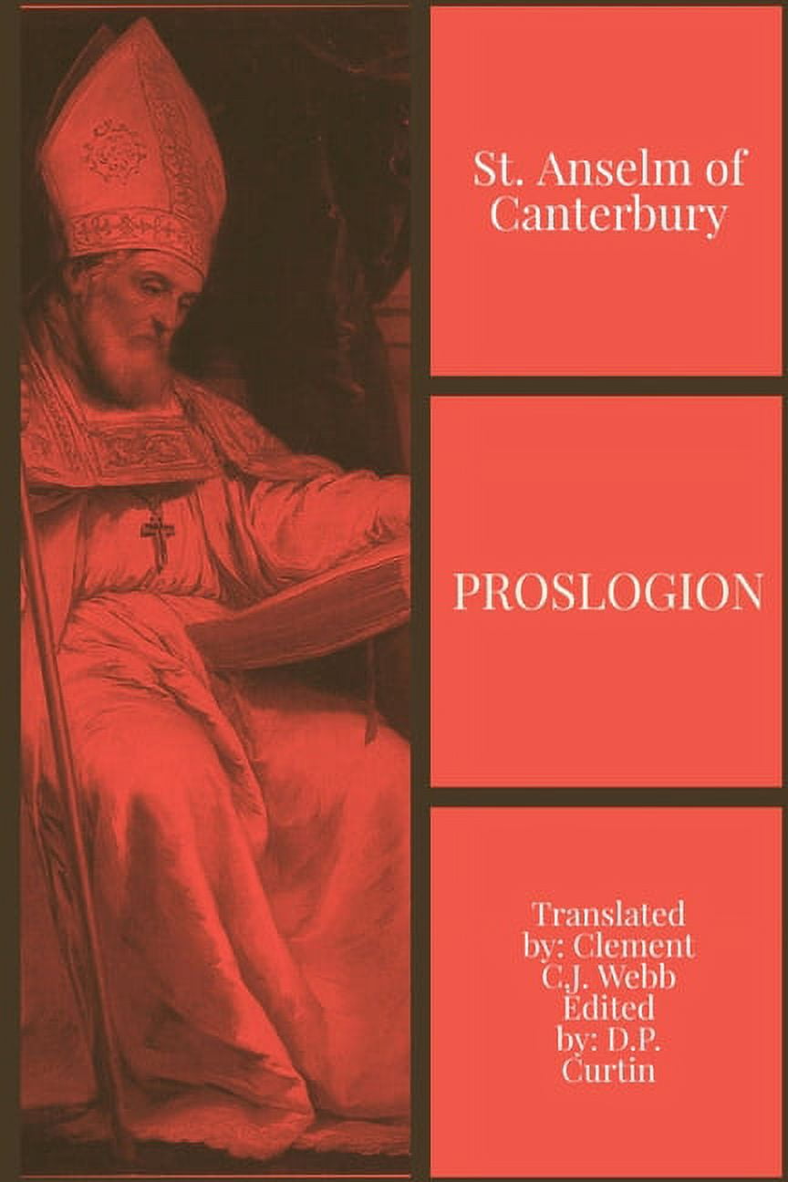 Proslogion (Paperback) - Walmart.com