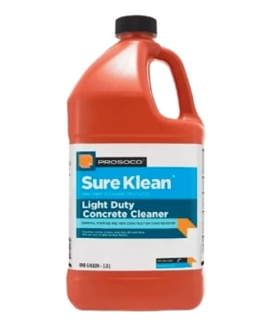 Prosoco Sure Klean Light Duty Concrete Cleaner 1 Gallon - Walmart.com