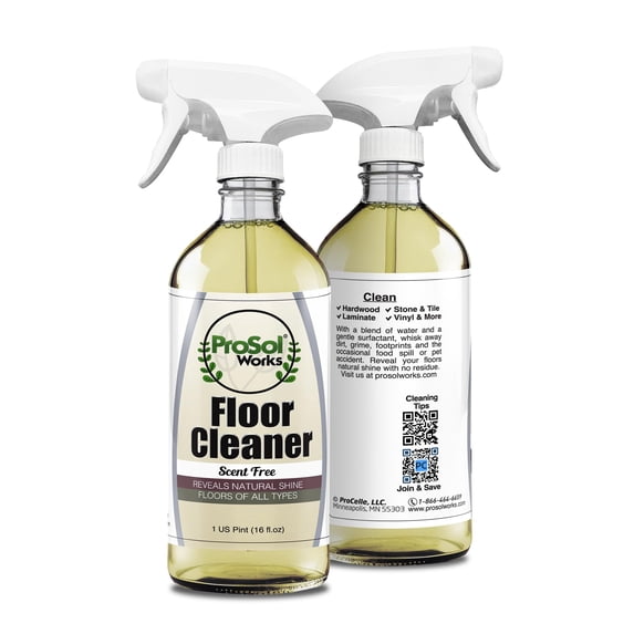 Prosol Works Floor Cleaner 16 oz - Floor Cleaning Spray for Tile, Wood ...
