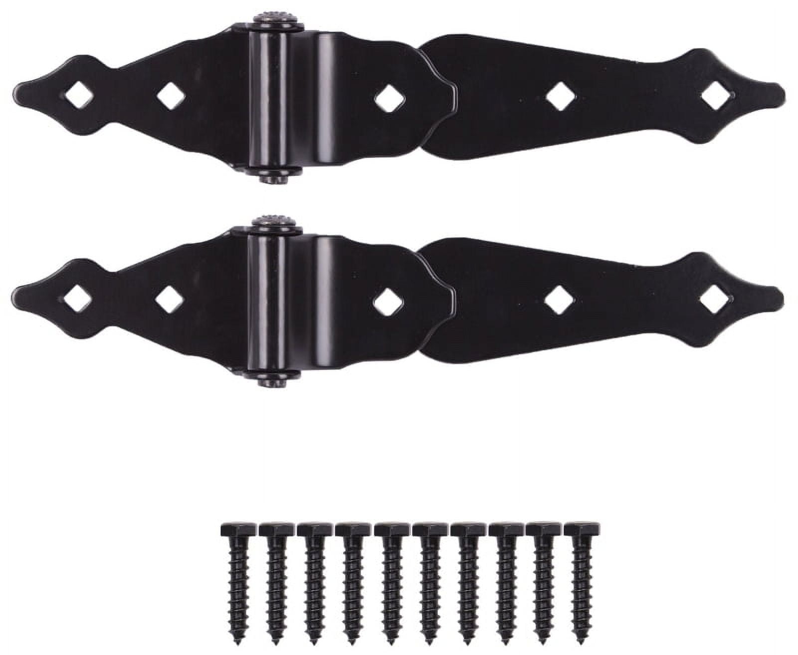 Prosource 1139633 8 in. Extra Heavy Duty Ornamental Strap & Leaf Hinge ...