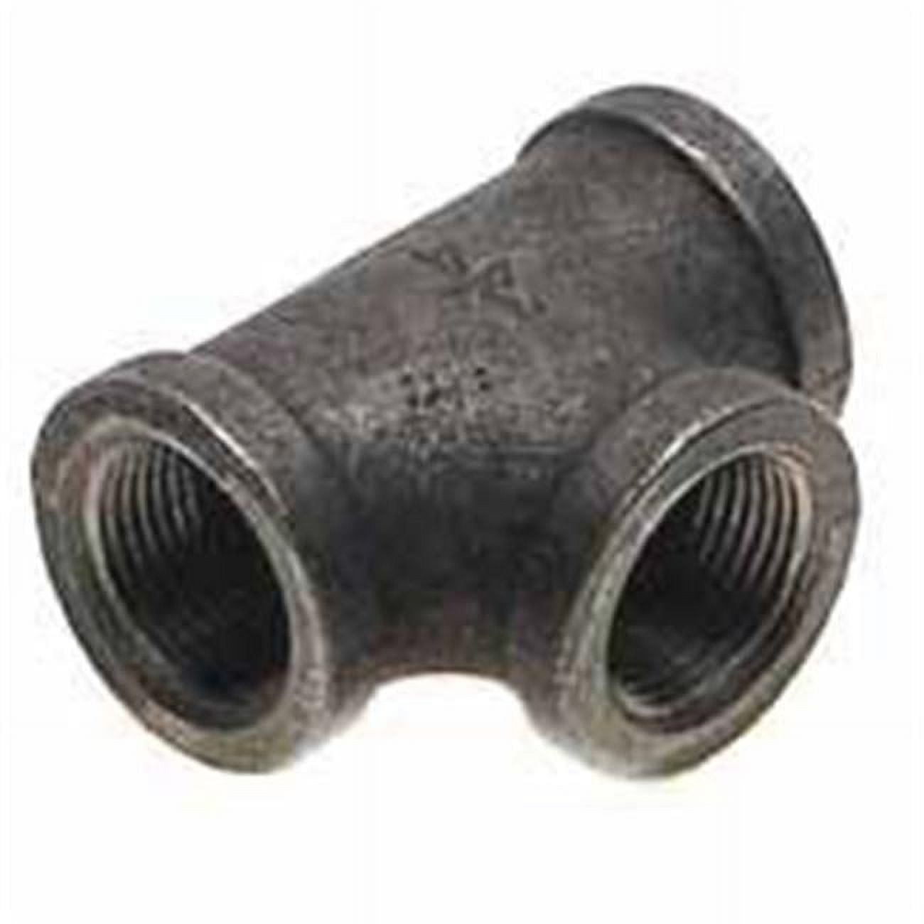 Prosource 11A-1B Pipe Tee, 1 in, Threaded, Malleable Iron, SCH 40 ...