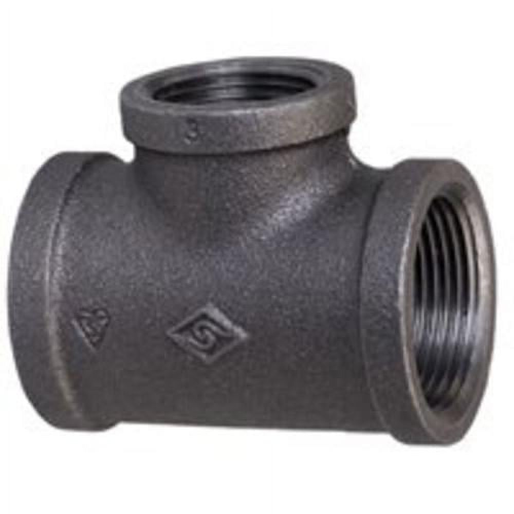 WORLDWIDE SOURCING 11A1X1/2B Pipe Tee, 1 x 1 x 1/2 in, Threaded ...