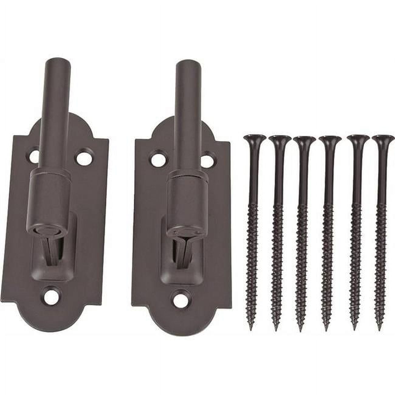 Prosource 1276088 0.5 in. Shutter Pintel Stainless Steel - Black Powder ...