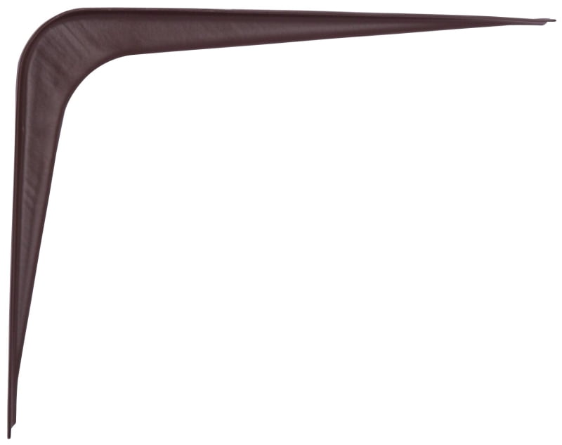 Prosource 1668409 5 x 6 in. Shelf Bracket - Chocolate, Steel - Walmart.com