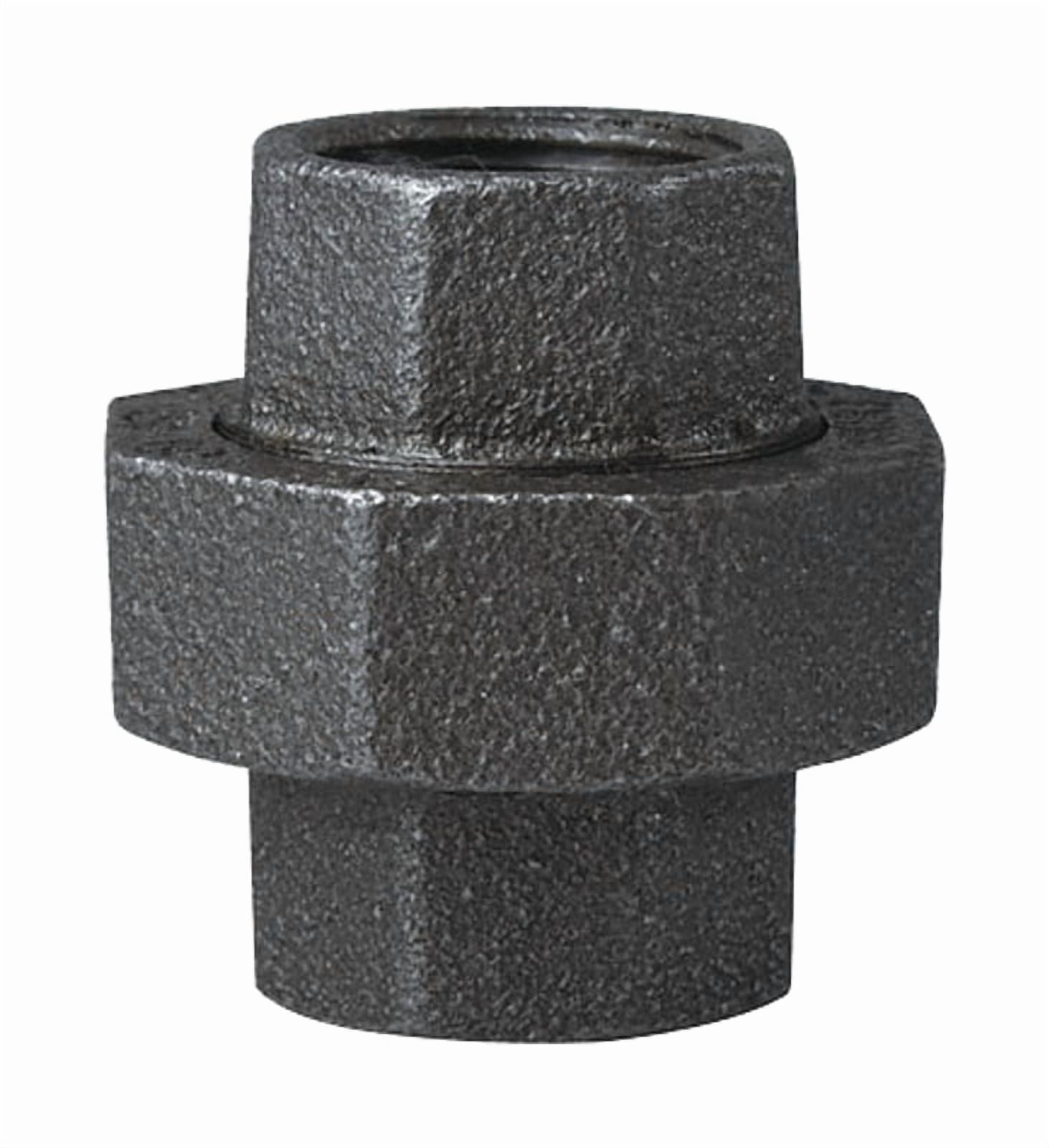 Prosource 34B-3/4B Pipe Union, 3/4 in, Threaded, Malleable Iron, 40 ...
