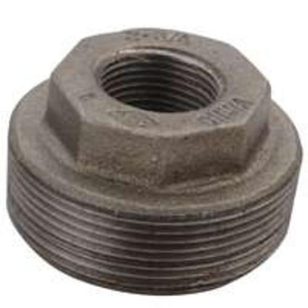 Prosource 35-1X1/2B Pipe Bushing, 1 x 1/2 in, MIP x FIP, Malleable Iron ...