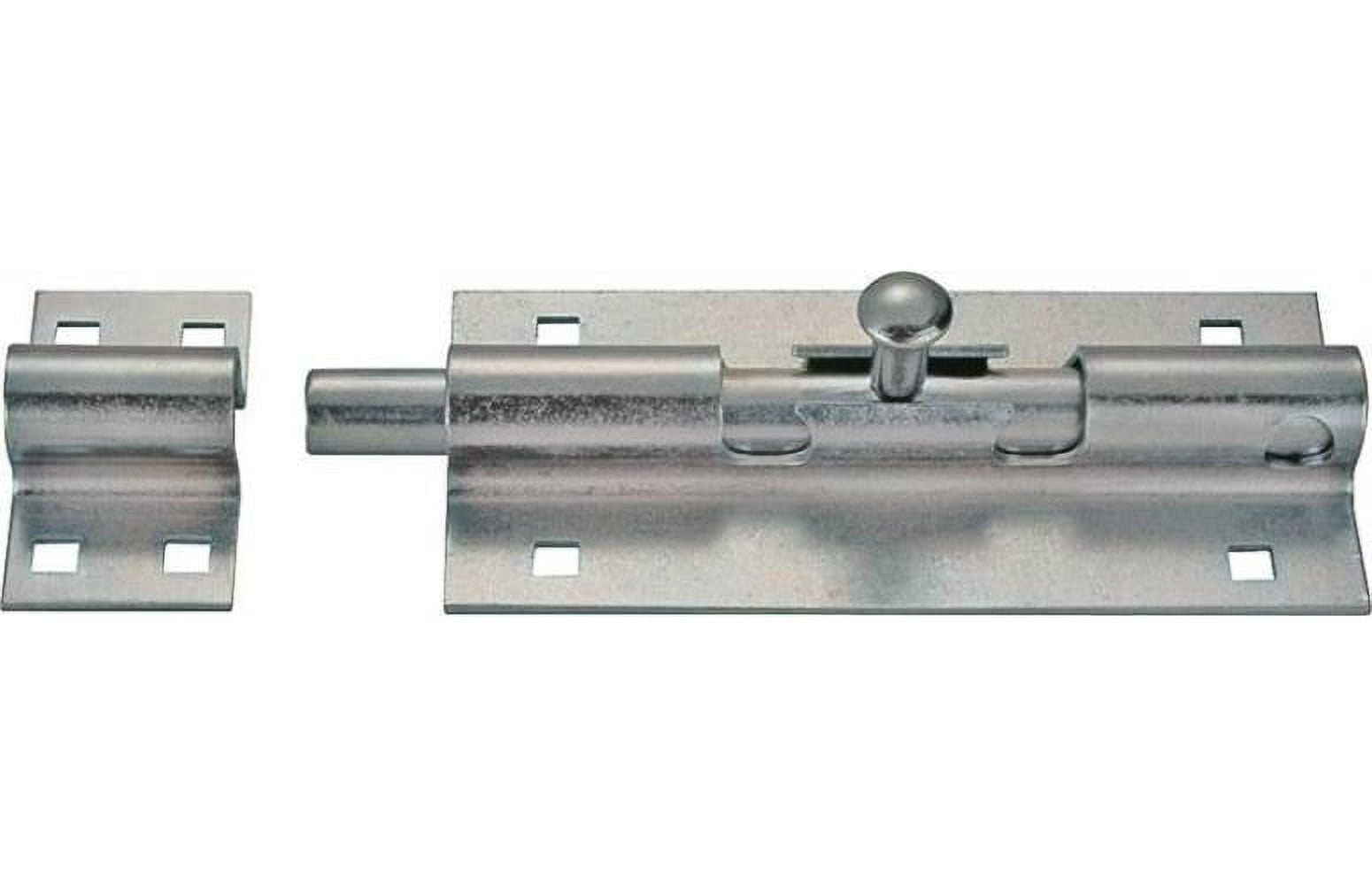 Prosource BH-103-PS Lockable Barrel Bolt, Zinc, 4" - Walmart.com